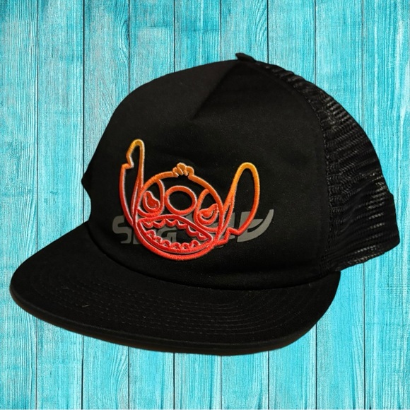 Hot Topic | Accessories | Disney Lilo And Stitch Hat Snapback Fitted ...